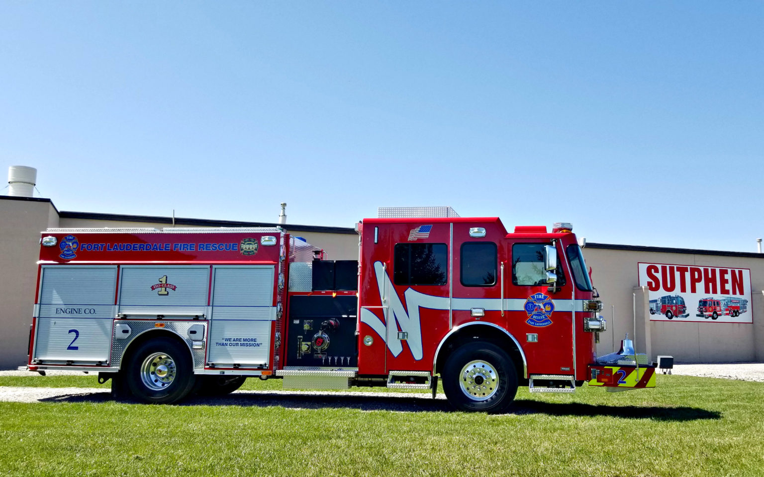 Sutphen Heavy Duty Custom Pumper - Interstate Rescue